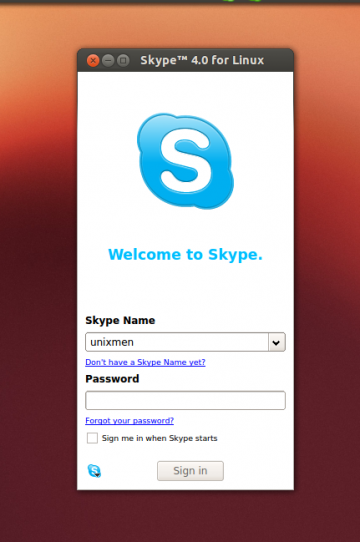 Install Skype 4 X In Ubuntu 12 10 Quantal Quetzal Unixmen