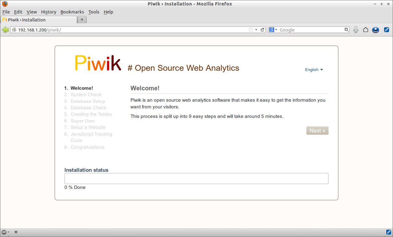 Install and Configure Piwik Web Analytics Tool for Your Websites | Unixmen