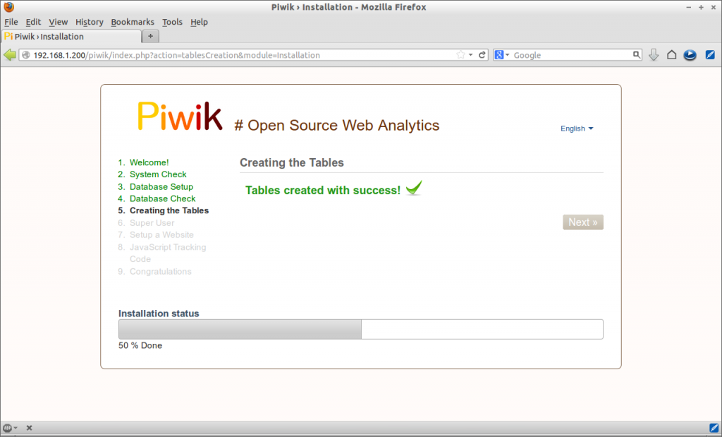 Install and Configure Piwik Web Analytics Tool for Your Websites | Unixmen