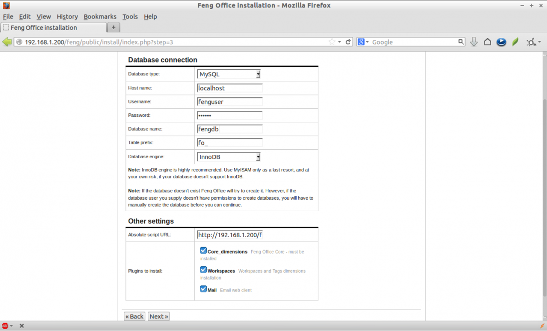 Install Feng Office Collaboration Suite On CentOS 6.4 | Unixmen