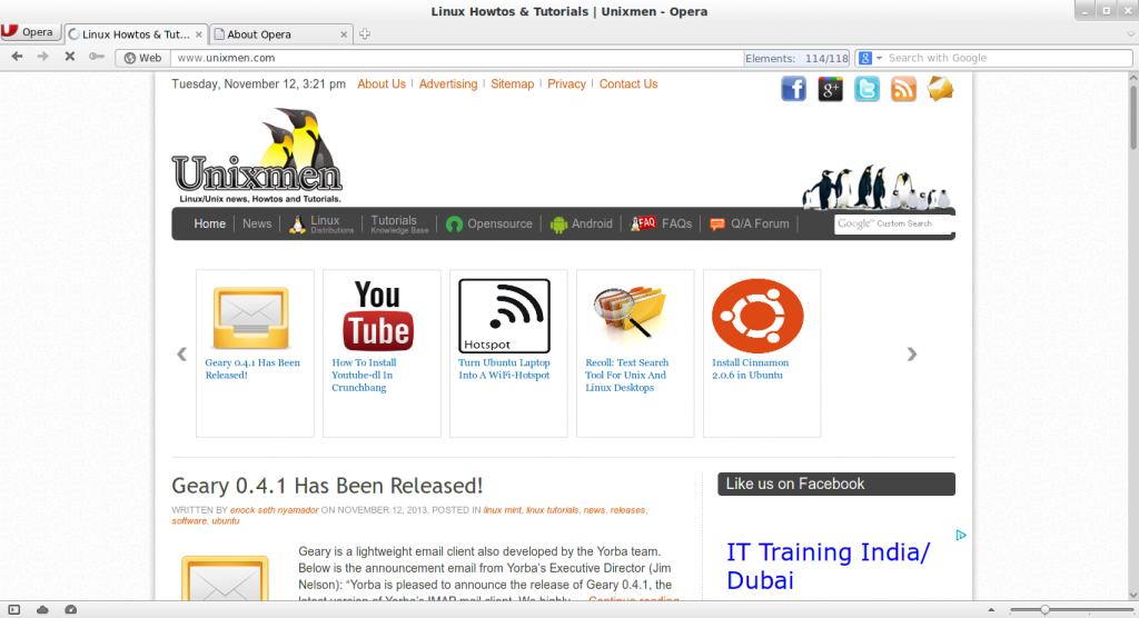 Install Opera 12.16 in Ubuntu 13.10 | Unixmen Install Opera 12.16 in Ubuntu 13.10 | Unixmen