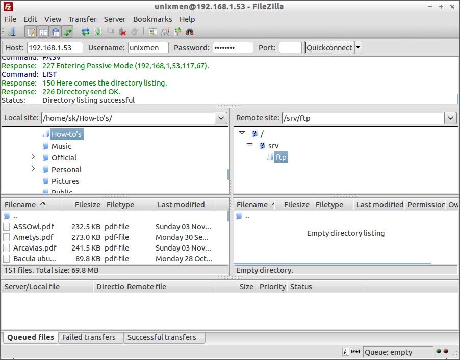 unixmen@192.168.1.53 - FileZilla_006 | Unixmen unixmen@192.168.1.53 - FileZilla_006 | Unixmen