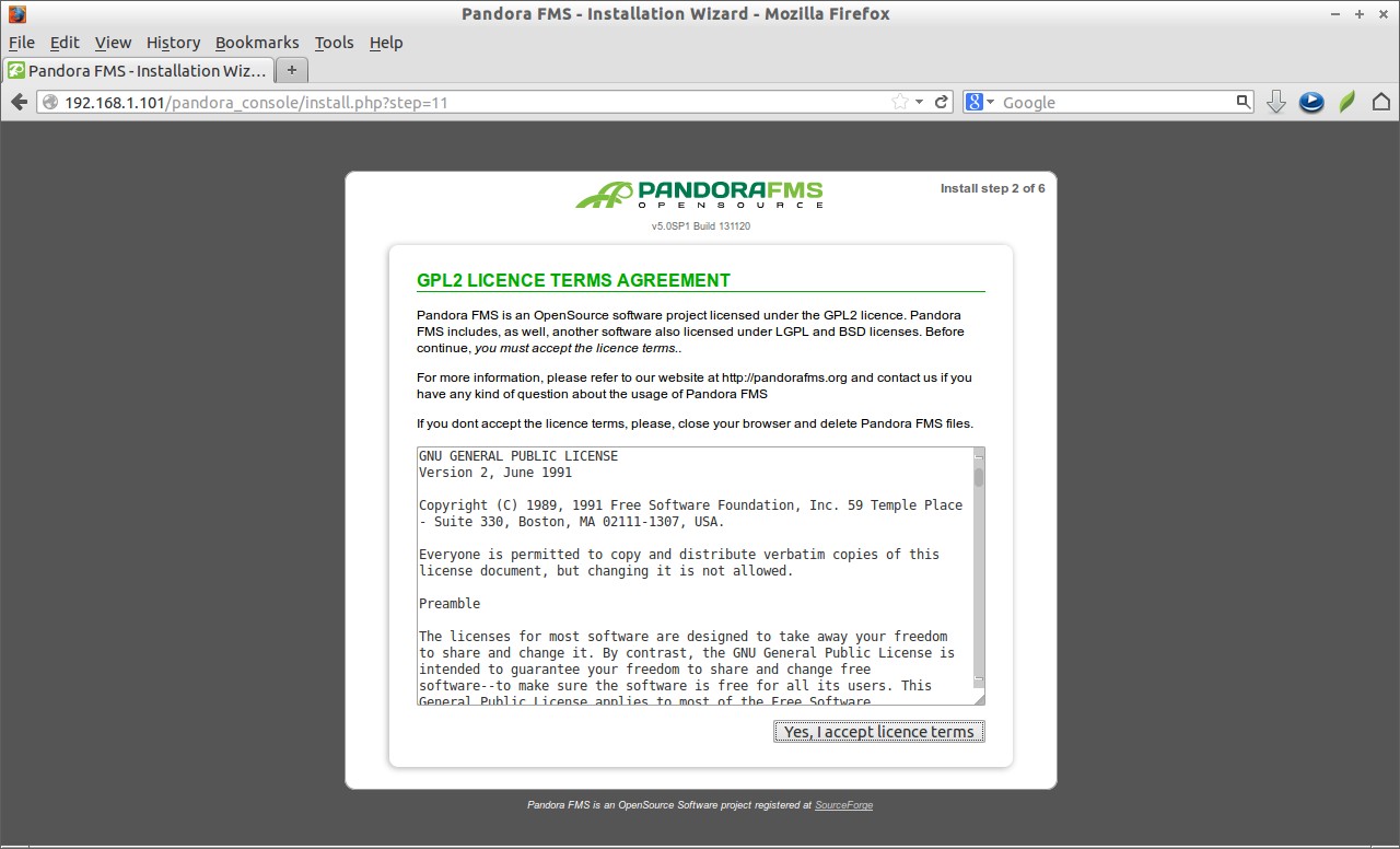 Pandora FMS - Installation Wizard - Mozilla Firefox_002 | Unixmen Pandora FMS - Installation Wizard - Mozilla Firefox_002 | Unixmen