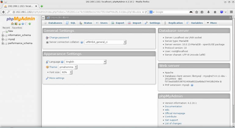 Install Lamp Server Apache Mariadb And Php On Opensuse 132131 Unixmen