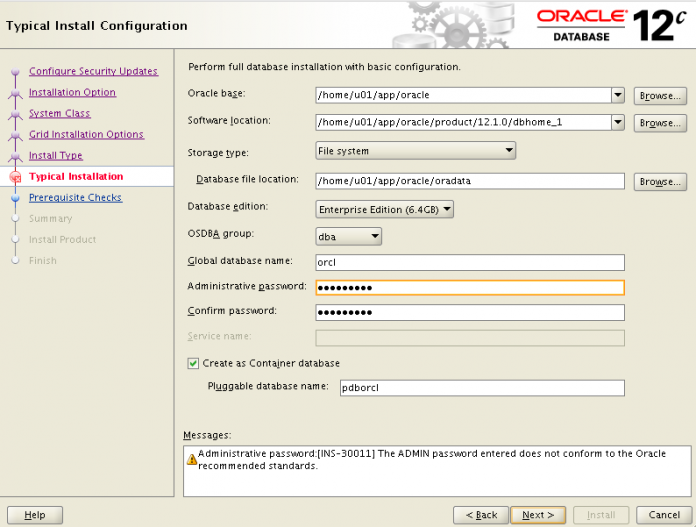 Install Oracle Database 12c On Opensuse 132 Unixmen