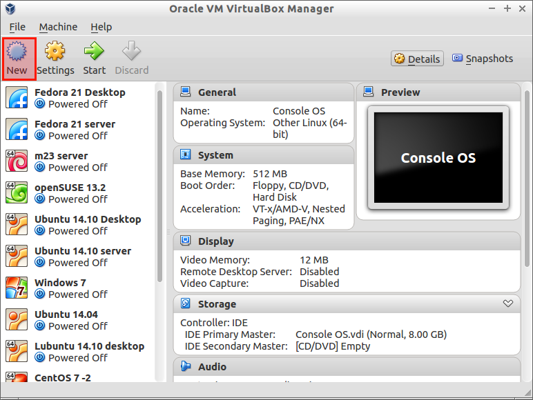 Oracle VM VirtualBox Manager_001 | Unixmen Oracle VM VirtualBox Manager_001 | Unixmen