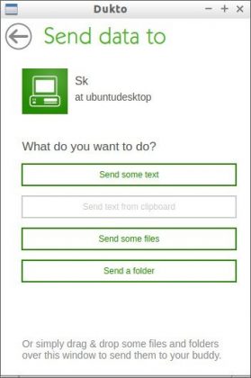 Dukto - An Easy, Multi-platform File Transfer Tool | Unixmen