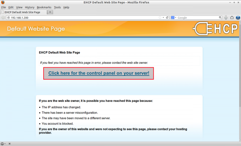 Install Easy Hosting Control Panel (EHCP) In Ubuntu 14.04 | Unixmen