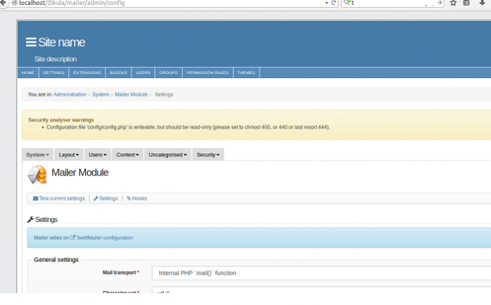 Install Zikula – An Open Source, Web Application Framework | Unixmen