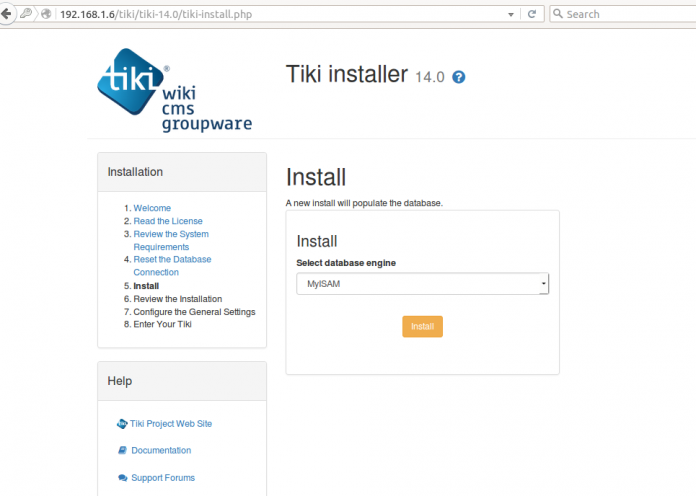 Install Tiki CMS Groupware On Ubuntu 15.10 | Unixmen