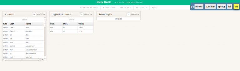 Quick How To Install Linux Dash With Linux Unixmen