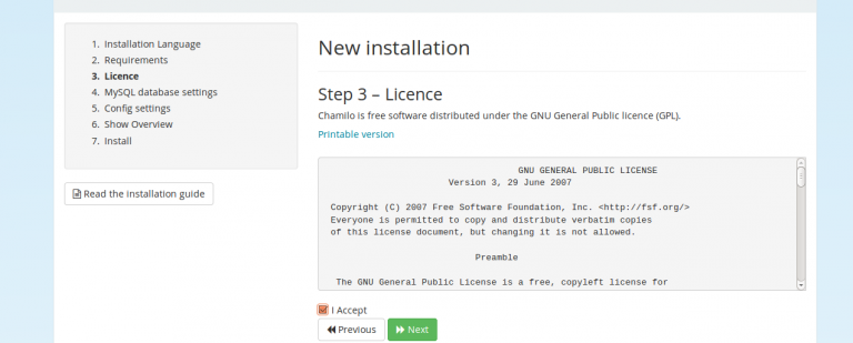 How To Install Chamilo With Centos 7 Unixmen