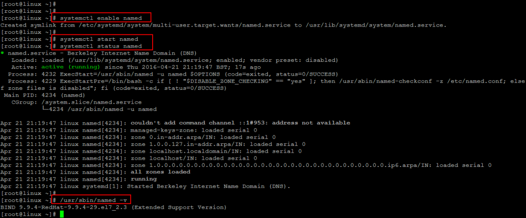 How To Setup Dns Server Using Bind 9 On Centos 7 Unixmen