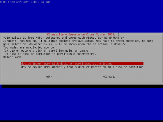 How To Backup Or Clone A Disk In Linux By Using Clonezilla Unixmen