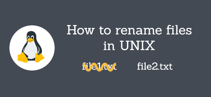 How To Rename Files In Unix Linux Unixmen