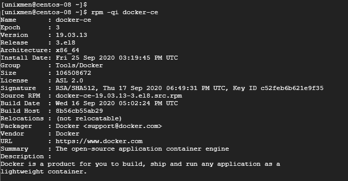 check docker version using rpm command | Unixmen check docker version using rpm command | Unixmen