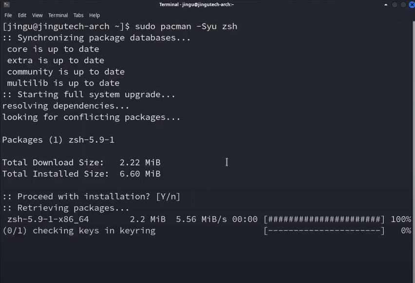 Install Oh-My-Zsh In Ubuntu, Arch Linux And Fedora | Unixmen